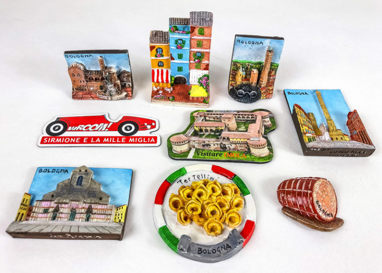 Calamite turistiche come souvenir personalizzati | Calamite pubblicitarie